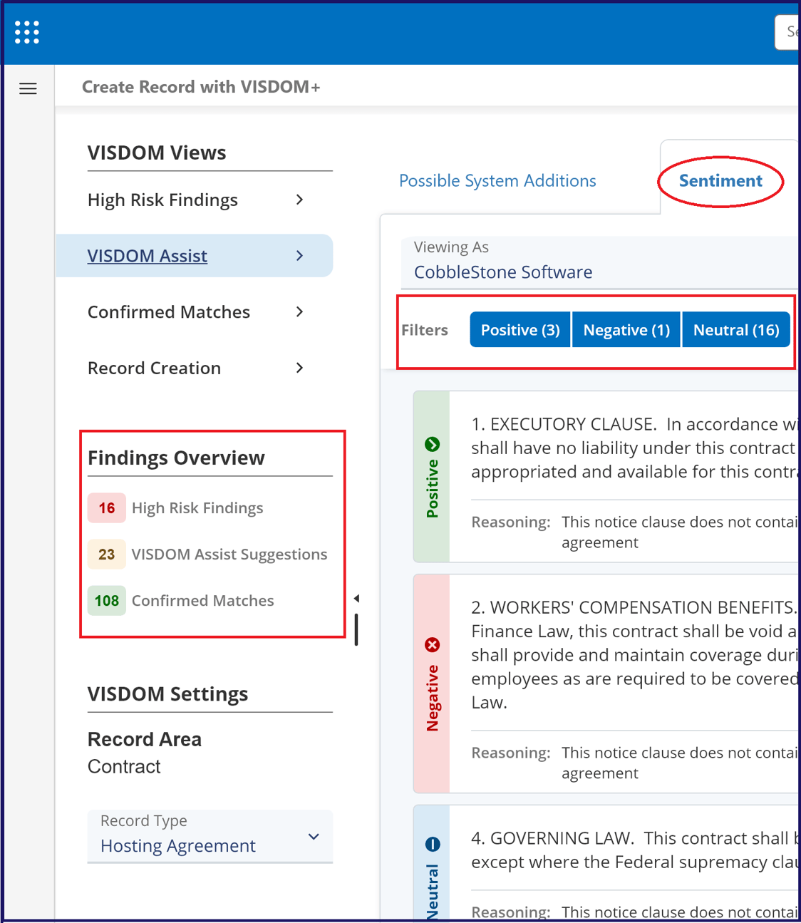 VISDOM+ Generative AI | CobbleStone Software