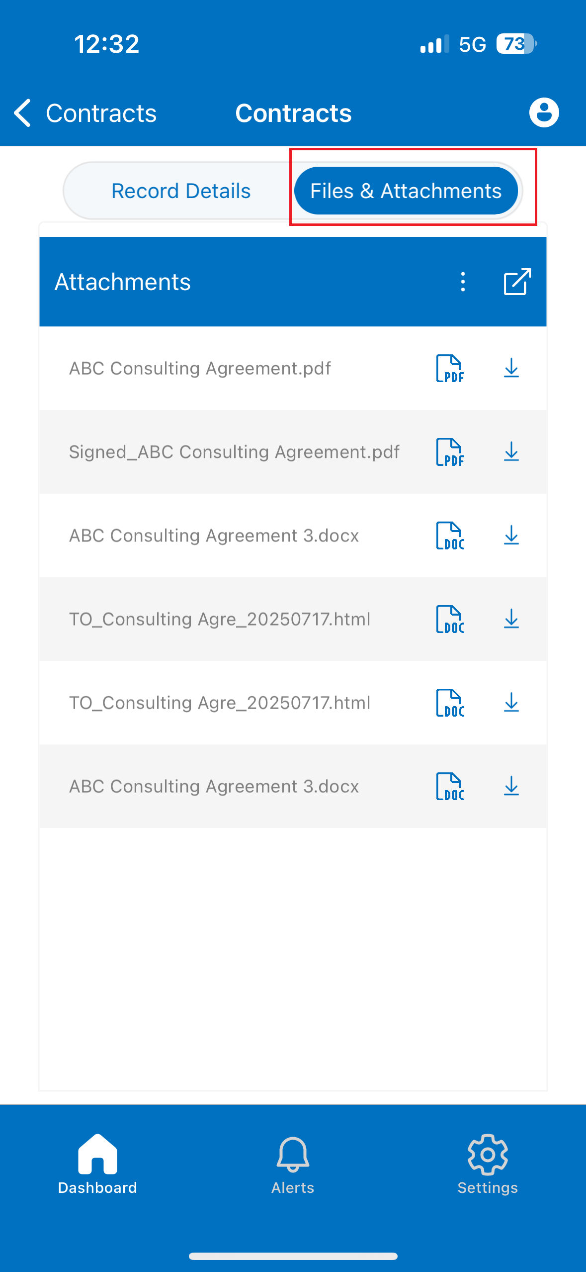Redesigned CobbleStone® Mobile App: Contract Management Anywhere