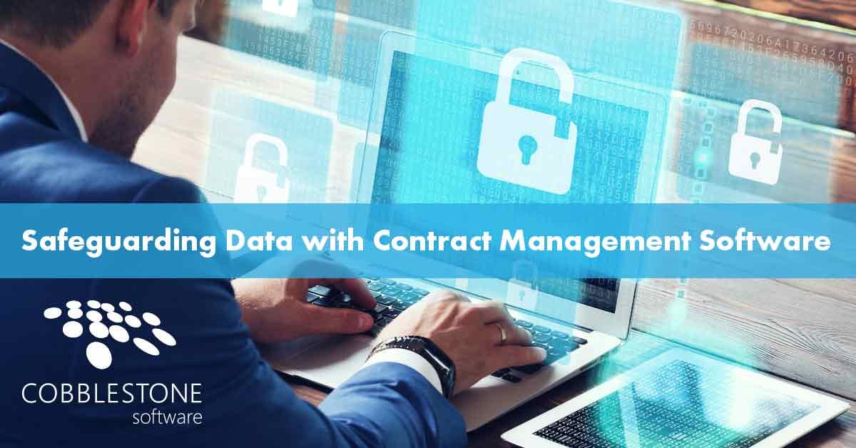 Safeguarding Data with Contract Management Software