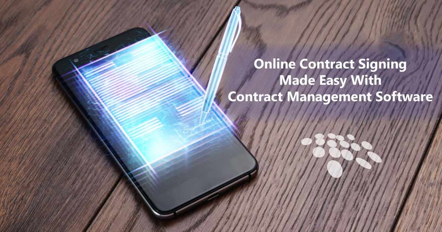 Online Contract Signing Made Easy With Contract Management Software