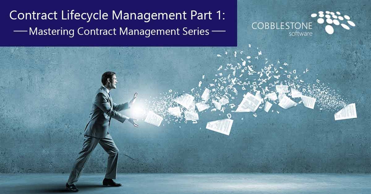 Contract Lifecycle Management Part 1: Mastering Contract Management Series