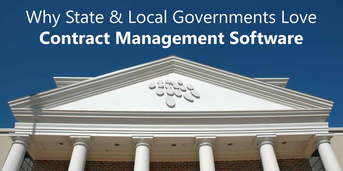 Why State & Local Governments Love Contract Management Software