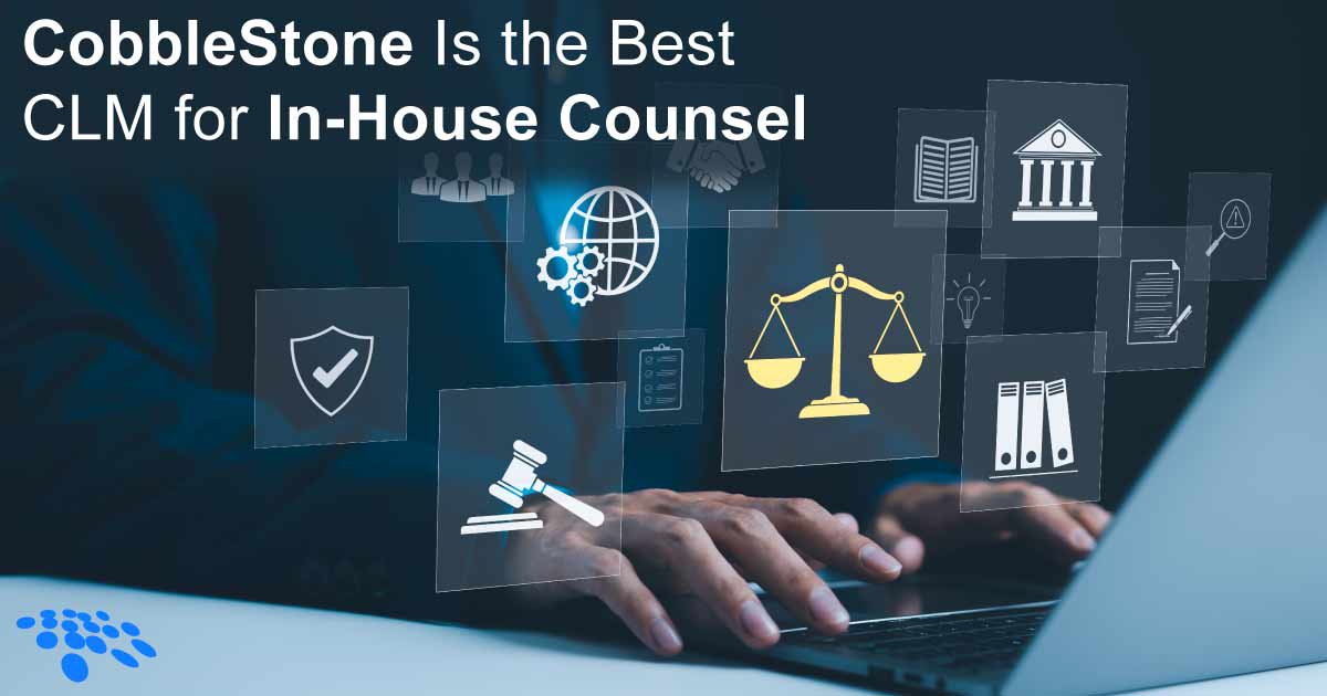 Best Contract Management Software for In‑House Counsel | CobbleStone
